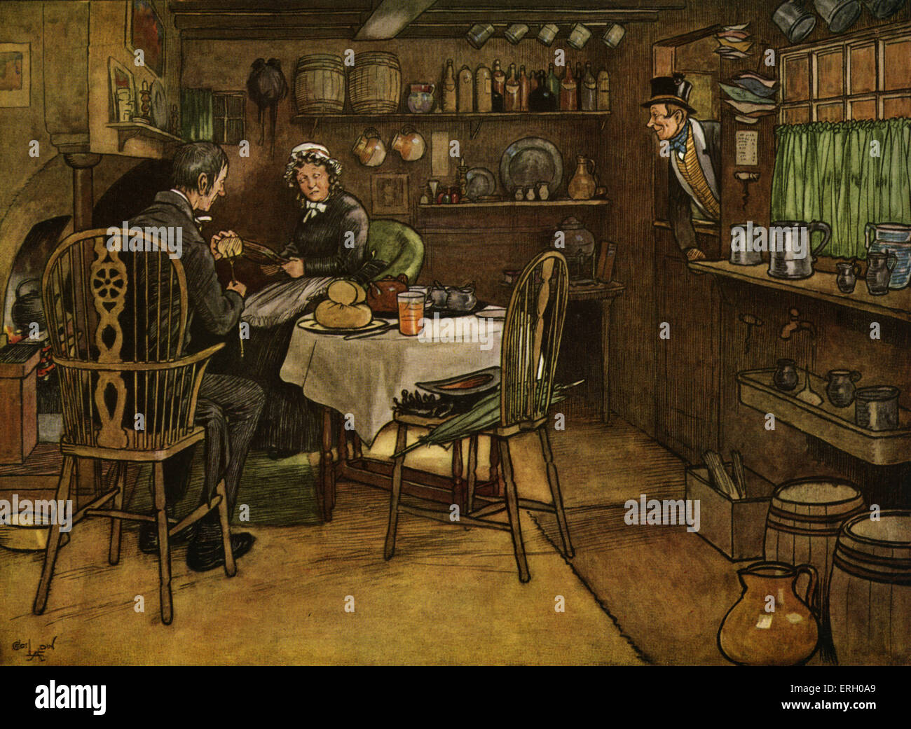 The Posthumous Papers Of The Pickwick Club by Charles Dickens. Caption ...