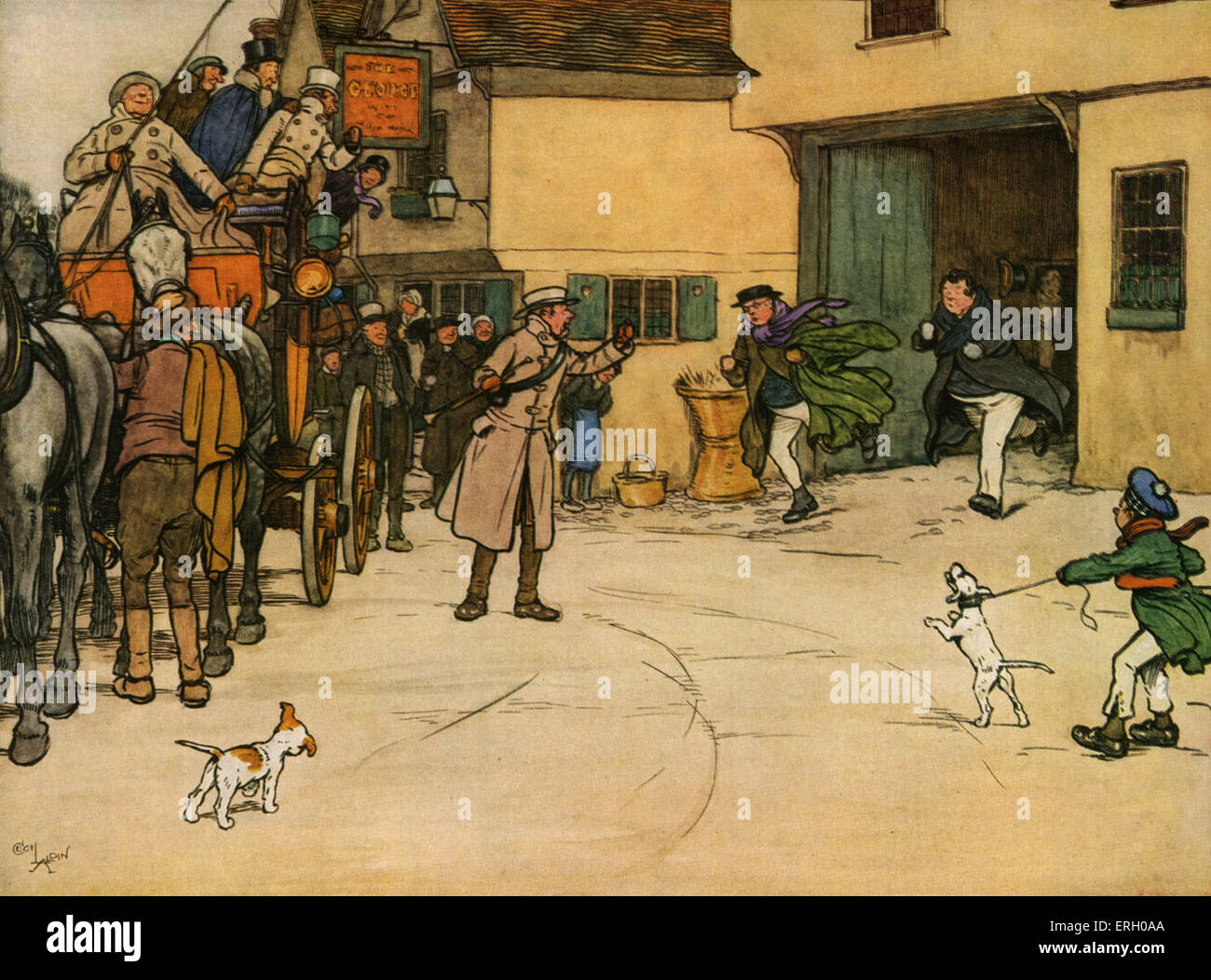 The Posthumous Papers Of The Pickwick Club by Charles Dickens. Caption ...