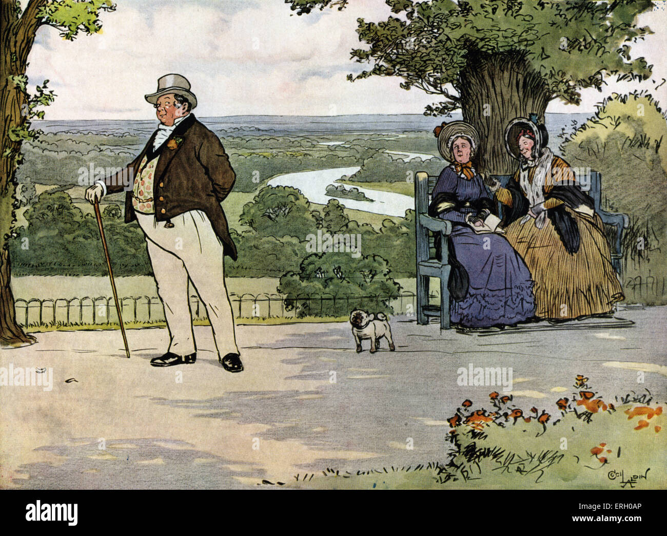 The Posthumous Papers Of The Pickwick Club by Charles Dickens. Caption ...