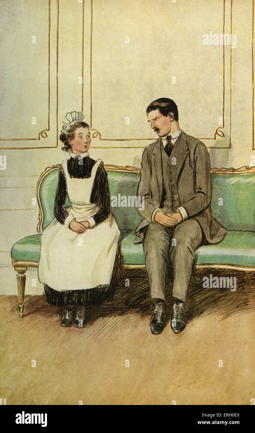 J M Barrie 'The Admirable Crichton' comedy written in 1902. Act I (At ...