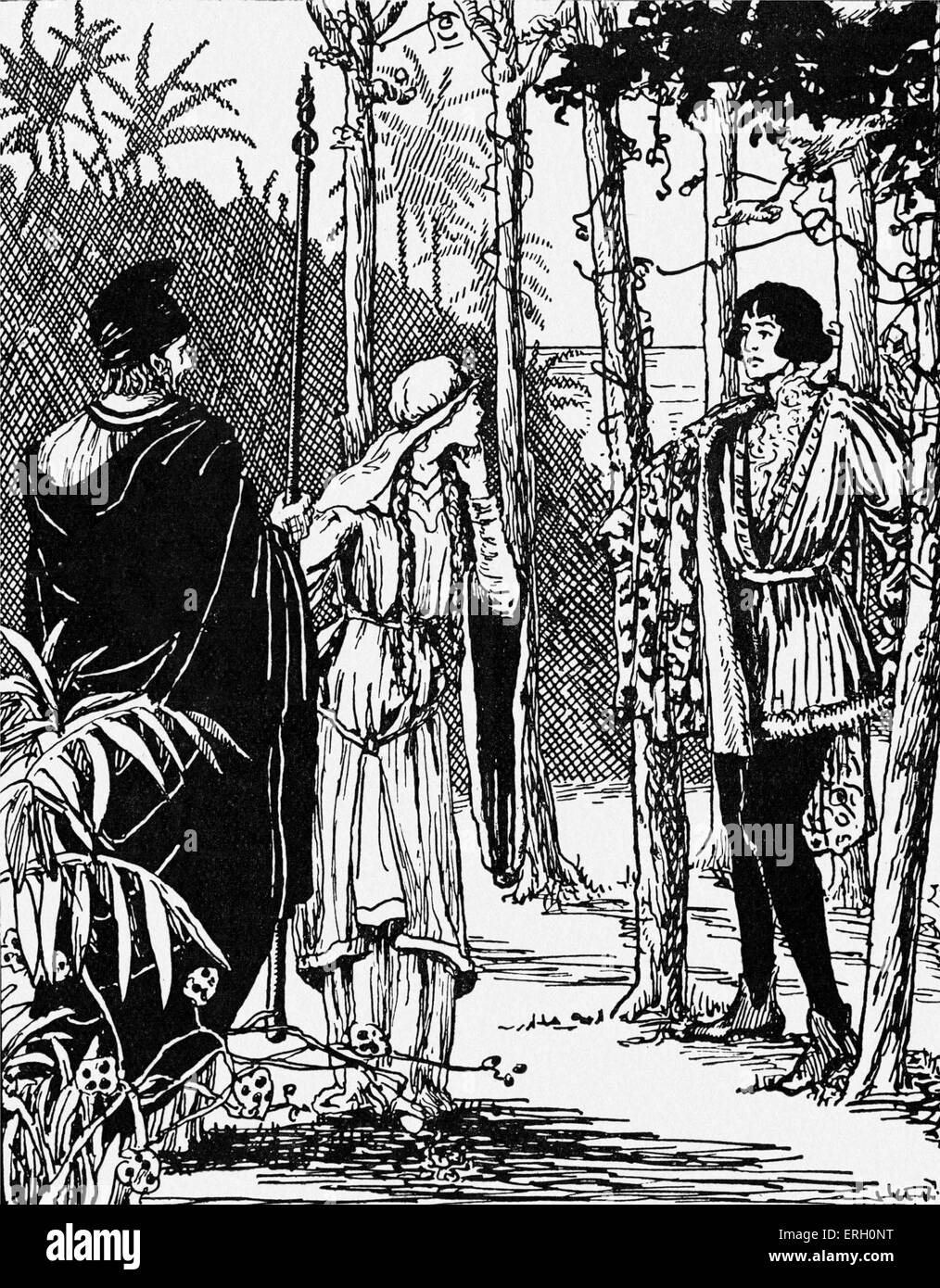 The Tempest, by William Shakespeare, dated 1610-11. Act I, Scene II ...