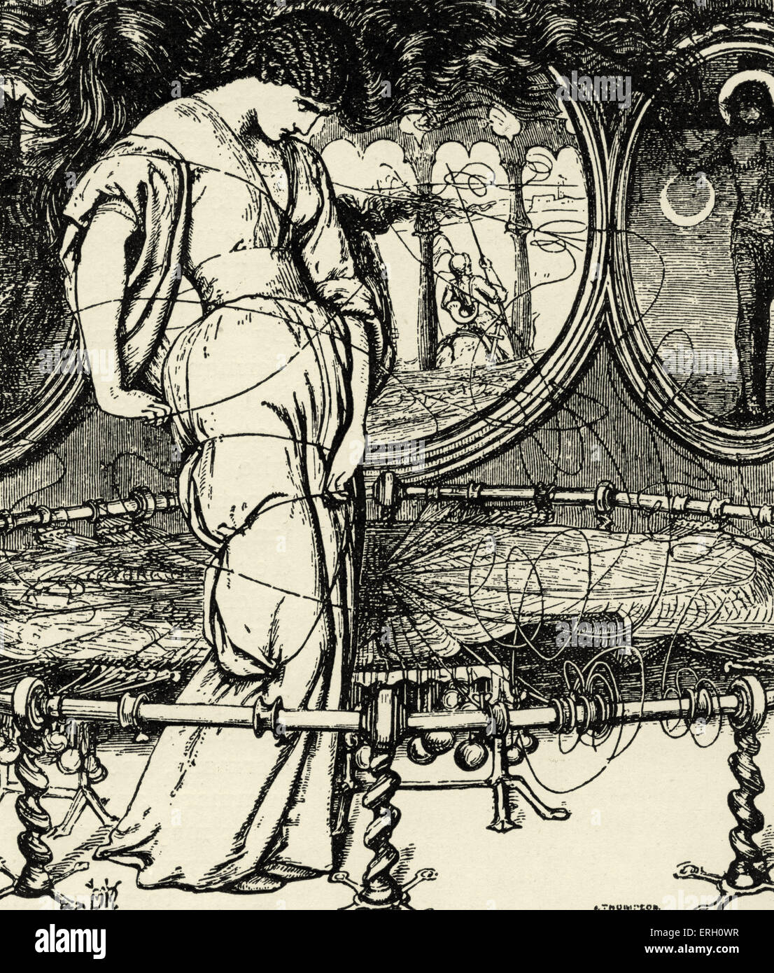 Lady of Shalott. The Lady of Shalott is a Victorian poem by the English ...