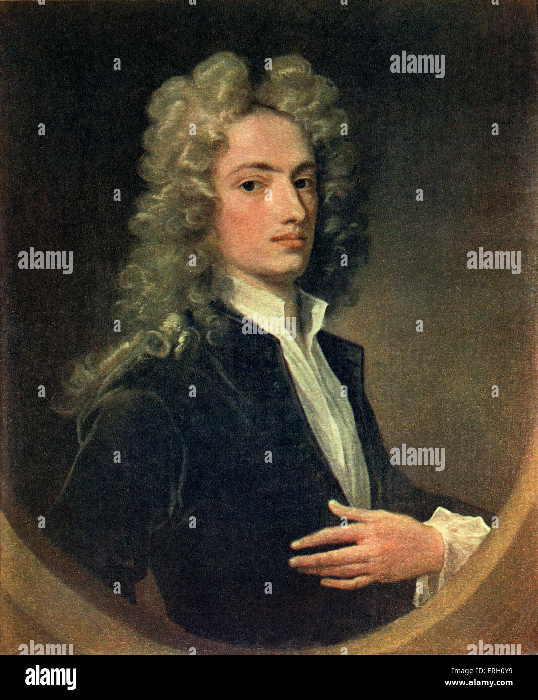 Alexander Pope portrait. Portrait by Charles Jervas. English author ...