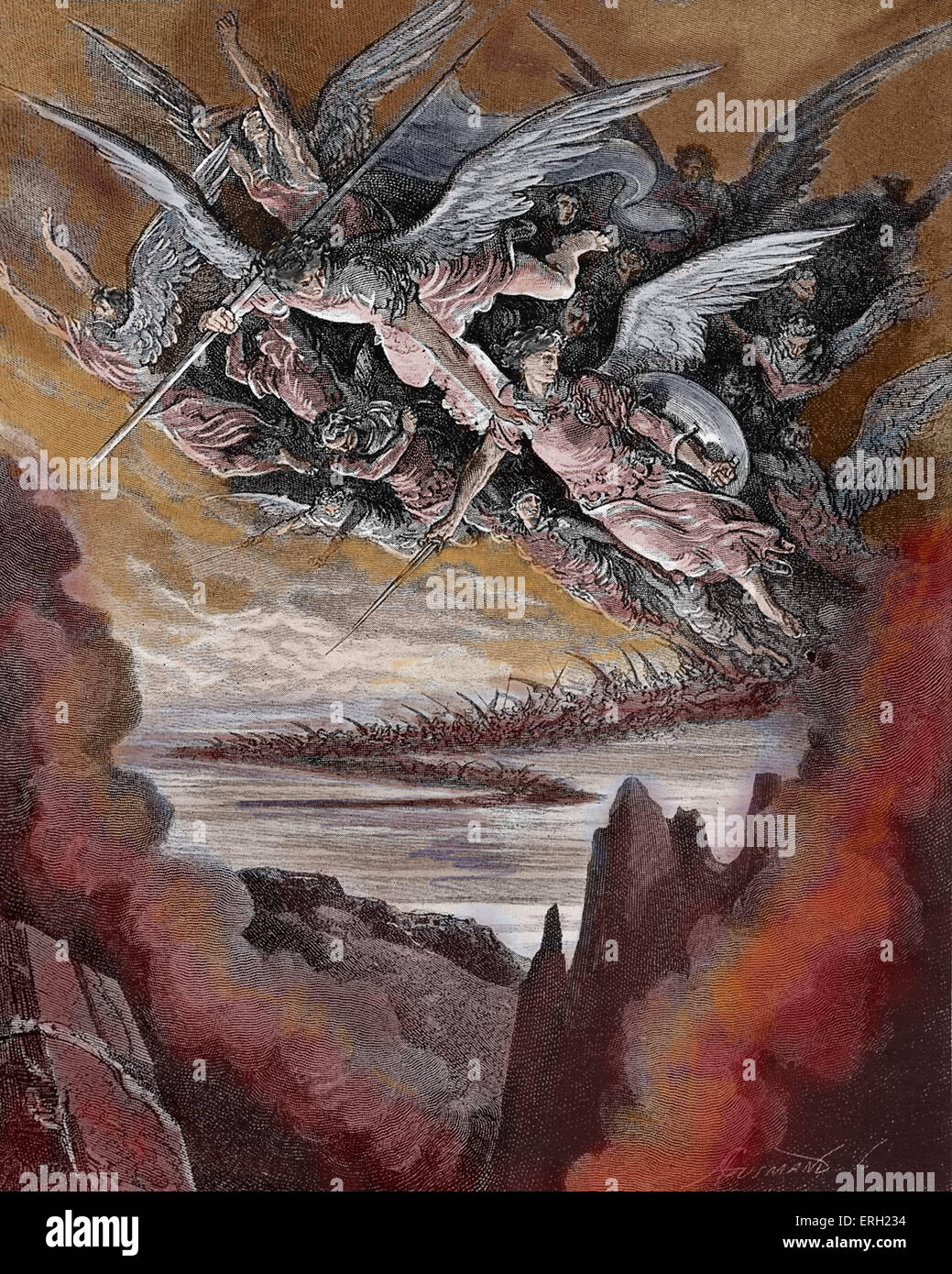 Milton paradise lost satan High Resolution Stock Photography and Images ...