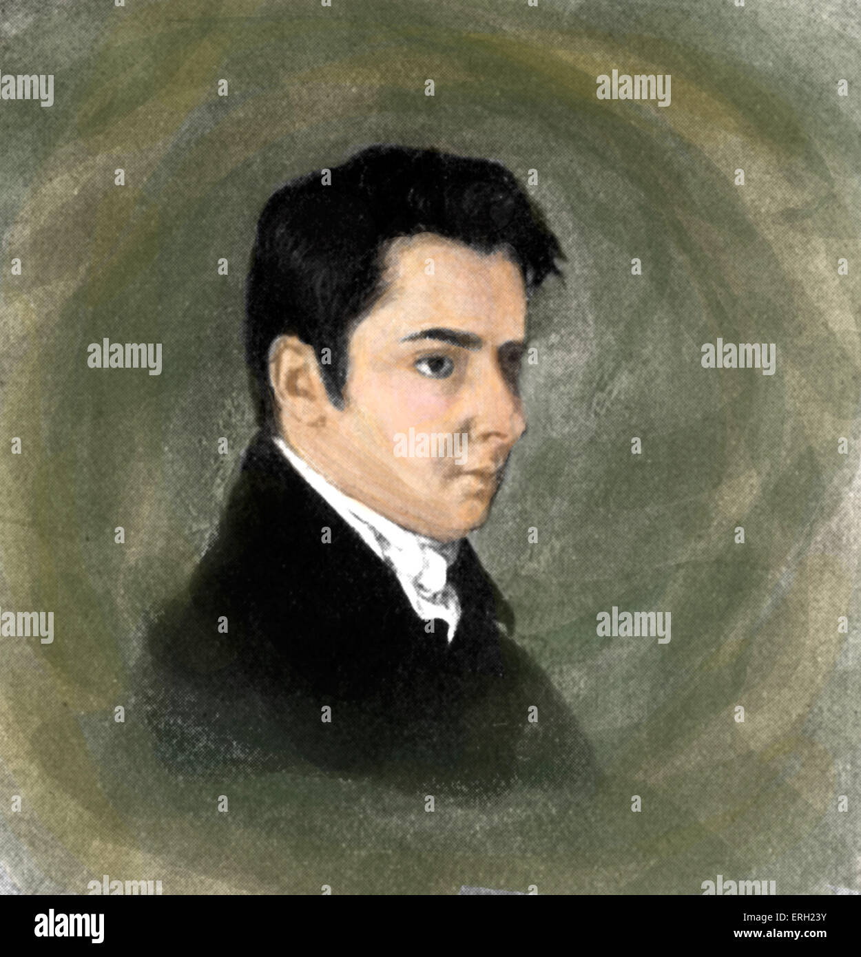 William Hazlitt - portrait of the English writer, 1808. From the ...