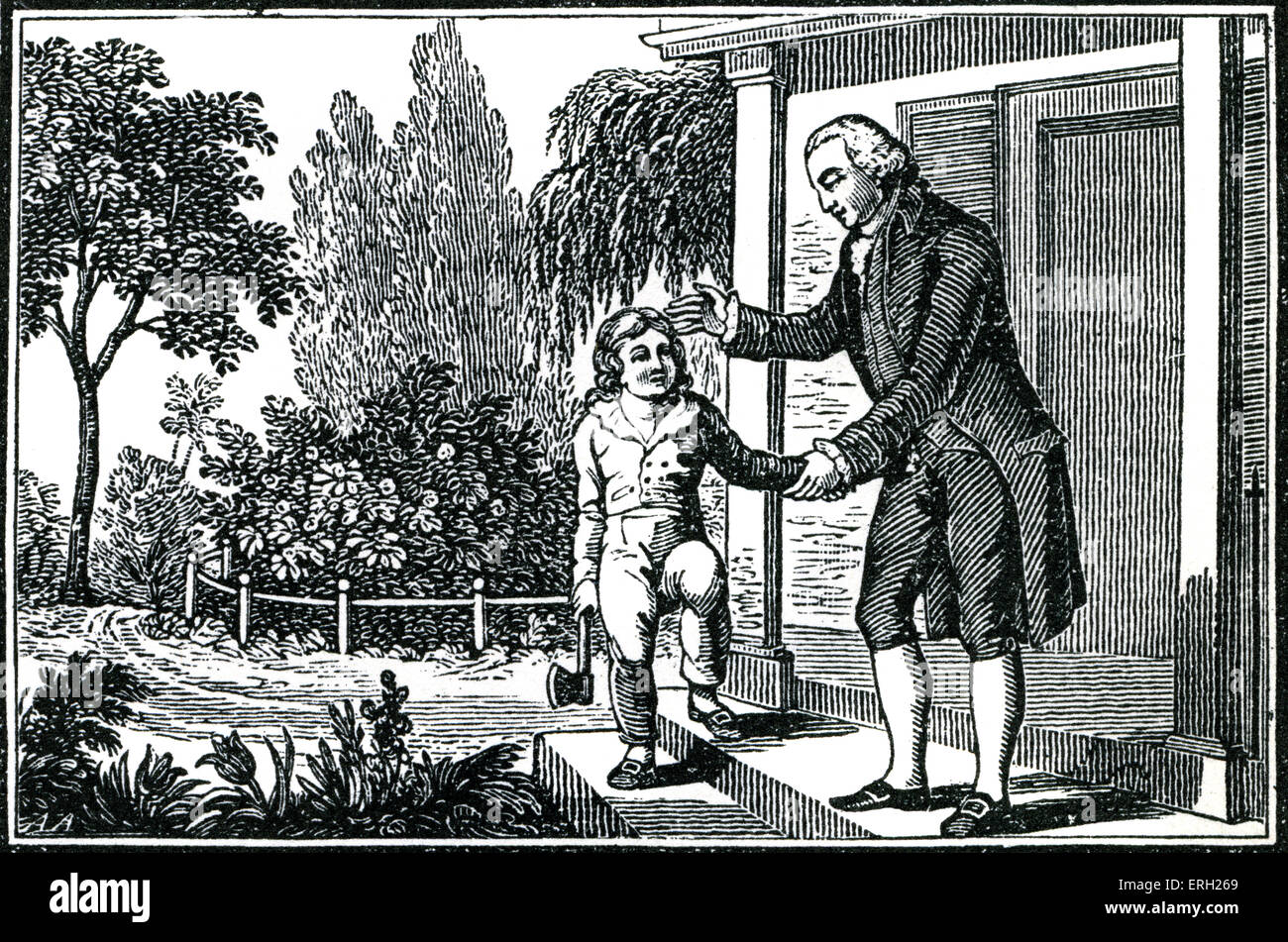 Parson Weems. Mason Locke Weems, American writer and publisher: October ...