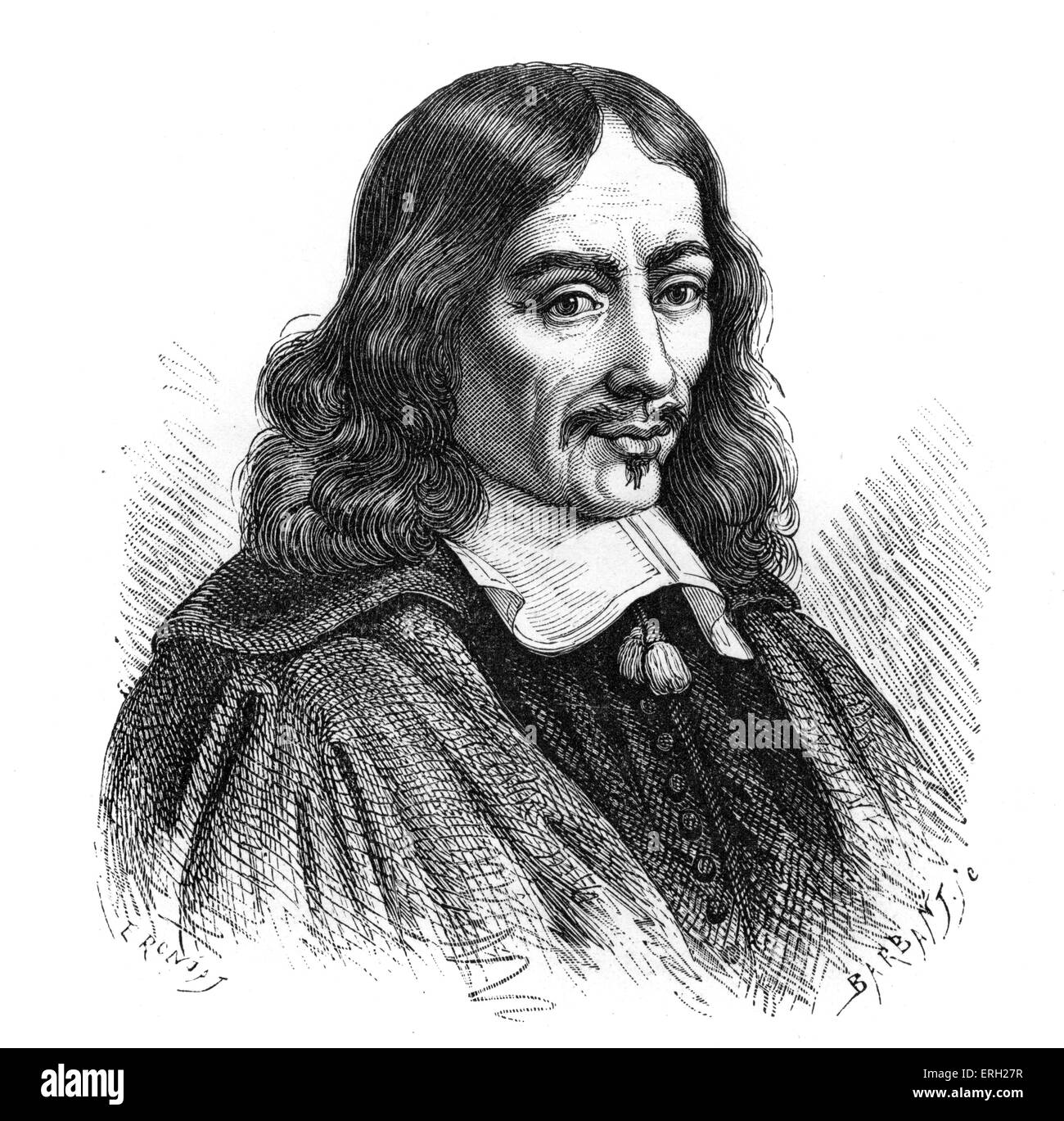 Charles Perrault - portrait of the French author. Famous for his fairy ...