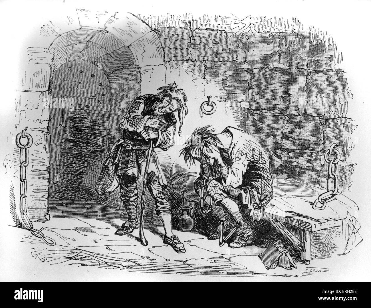 Charles dickens barnaby rudge Black and White Stock Photos & Images - Alamy