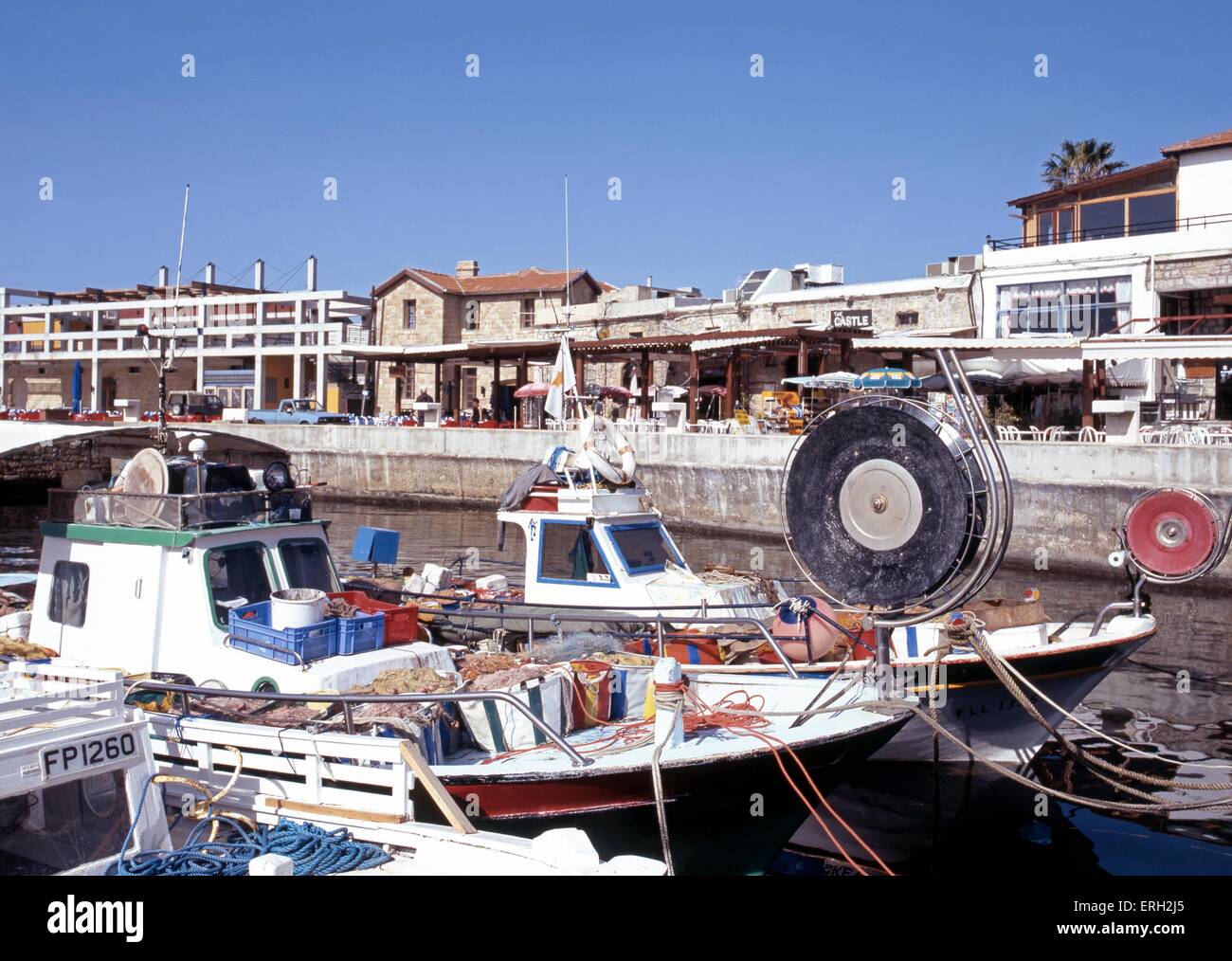Paphos cyprus restaurants shops hi-res stock photography and images - Alamy