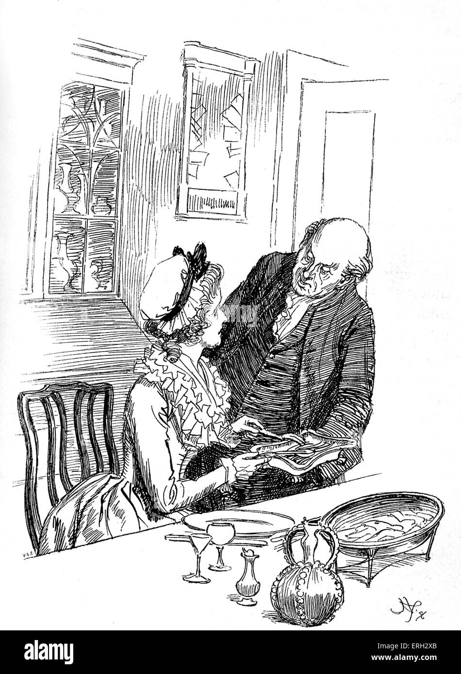 'Sense and Sensibility' by Jane Austen - Caption reads: Marianne is ...