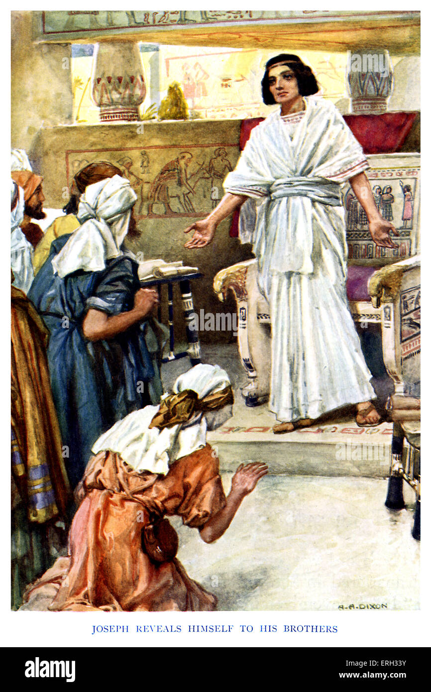 Joseph reveals himself to his brothers hi-res stock photography and ...