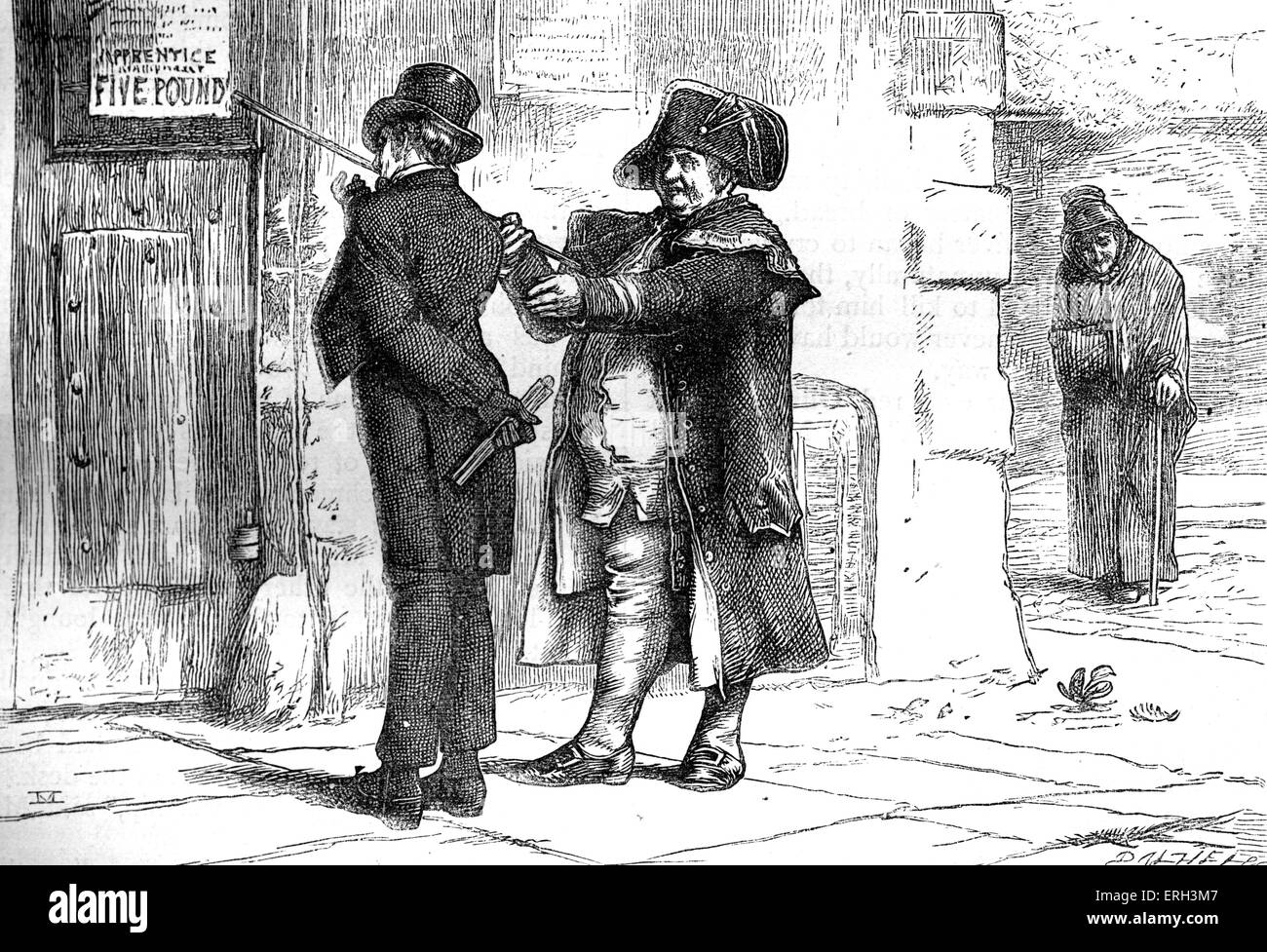 Oliver Twist Illustration Illustrations High Resolution Stock Photography and Images - Alamy