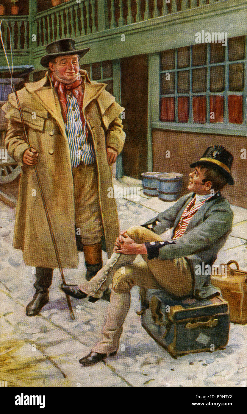 Charles Dickens 's 'The Pickwick Papers' : portrait of Sam Weller and ...