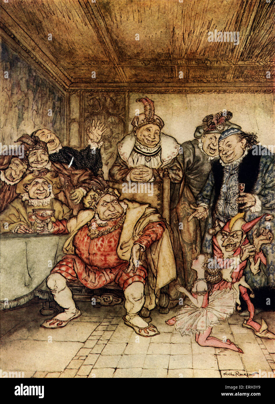 'Hop-Frog' by Edgar Allan Poe. The court entertainer, Tripetta, begs ...