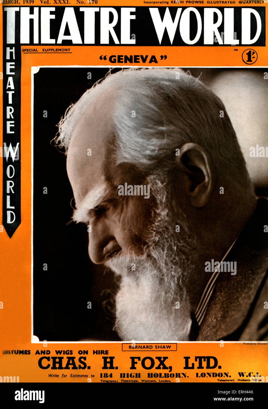 George bernard shaw theatre hi-res stock photography and images - Alamy