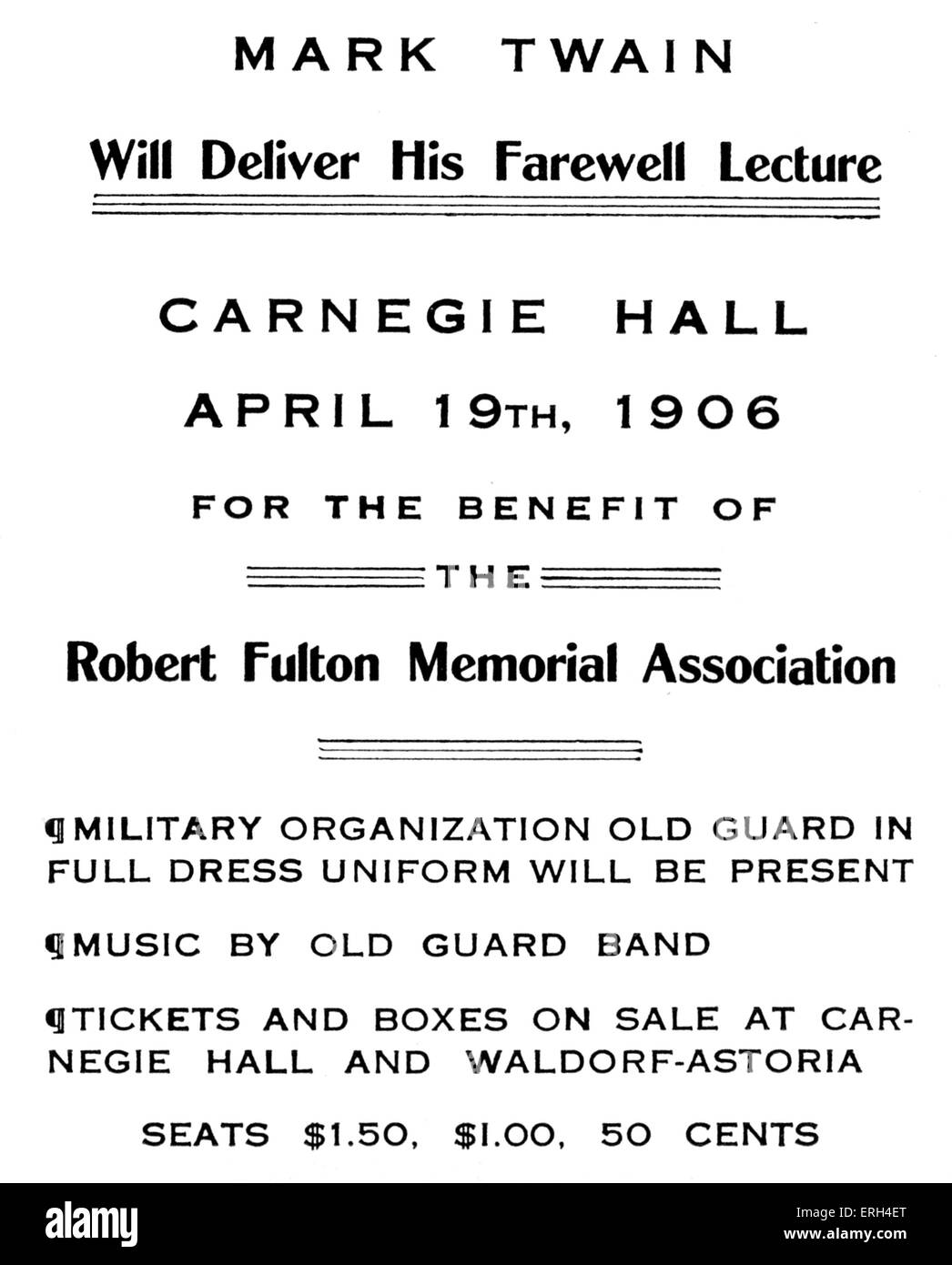 Handbill hi-res stock photography and images - Alamy