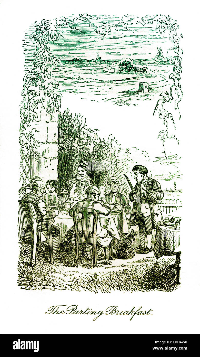 The Battle of Life by Charles Dickens, published in 1846. Caption reads ...