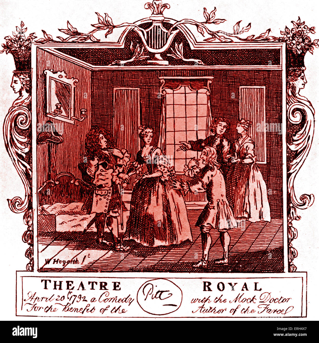 Henry fieldings mock doctor theatre hi-res stock photography and images ...