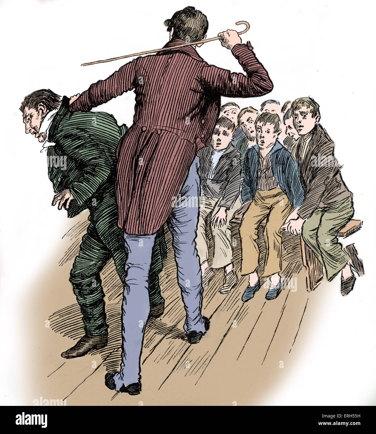 Victorian school punishment hi-res stock photography and images - Alamy