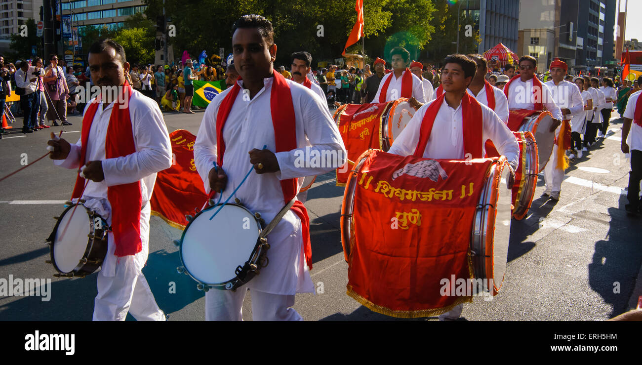 Australia Day City Adelaide - Parade! South Australia, Australia Stock ...