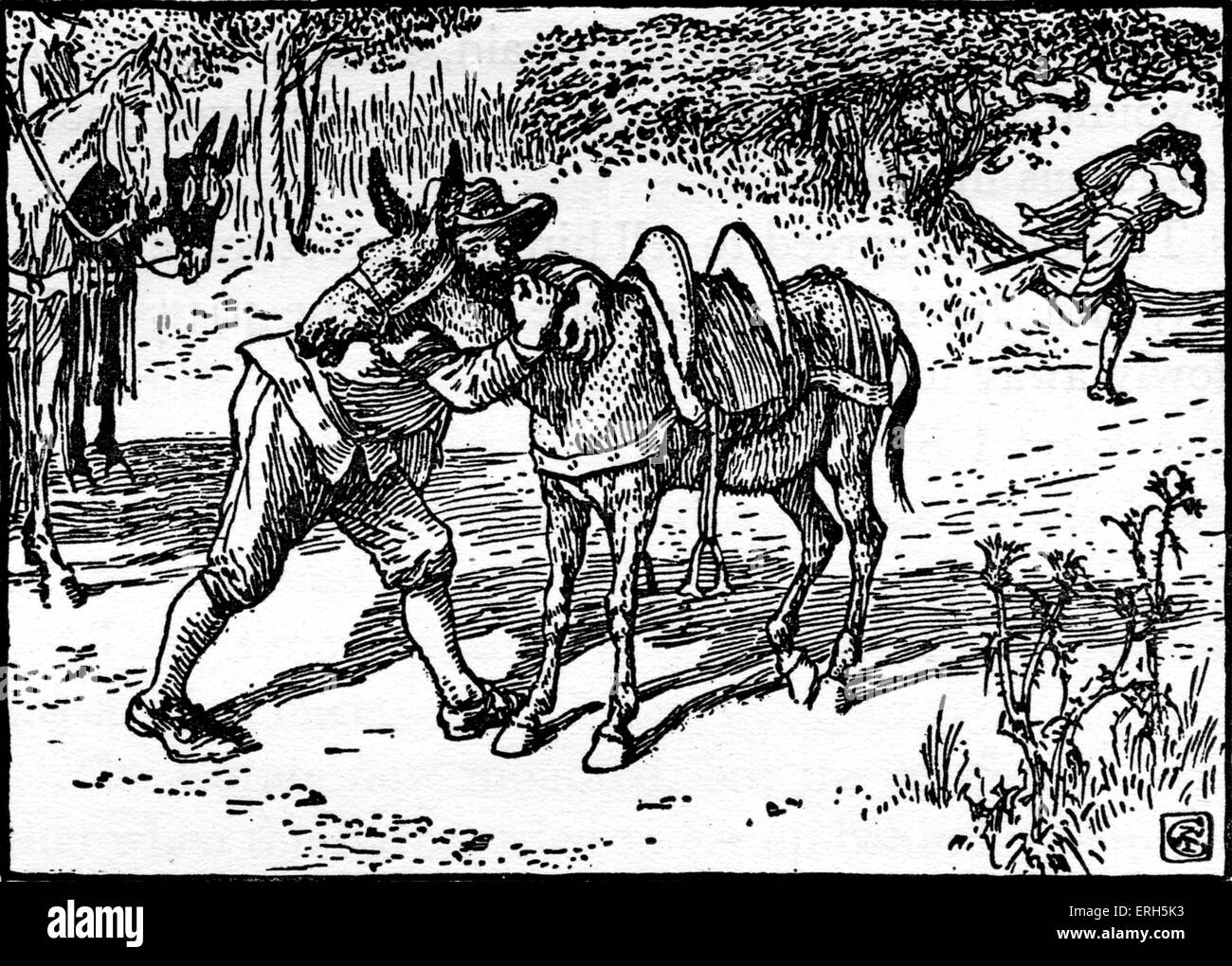 Don Quixote of the Mancha, retold by Judge Parry and illustrated by ...