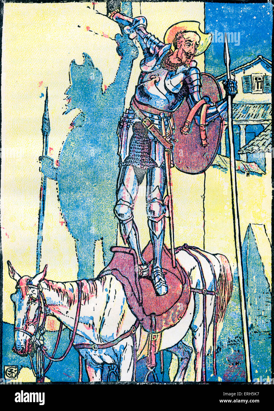 Don Quixote of the Mancha, retold by Judge Parry and illustrated by ...