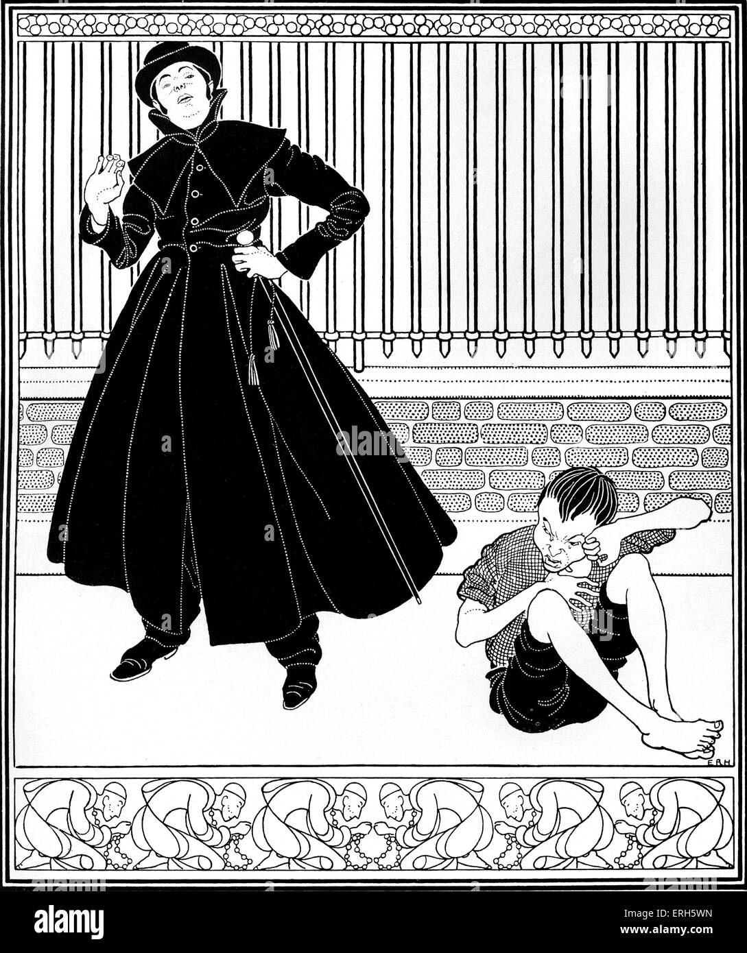The Penitent by Robert Louis Stevenson, illustration by E. R. Herman ...