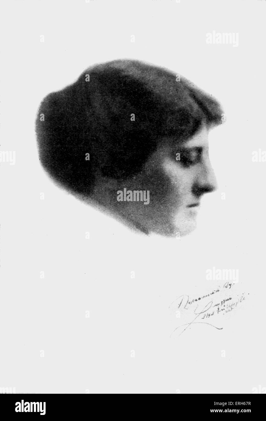 Mary Webb - portrait. English novelist and poet, 25 March 1881 – 8 ...