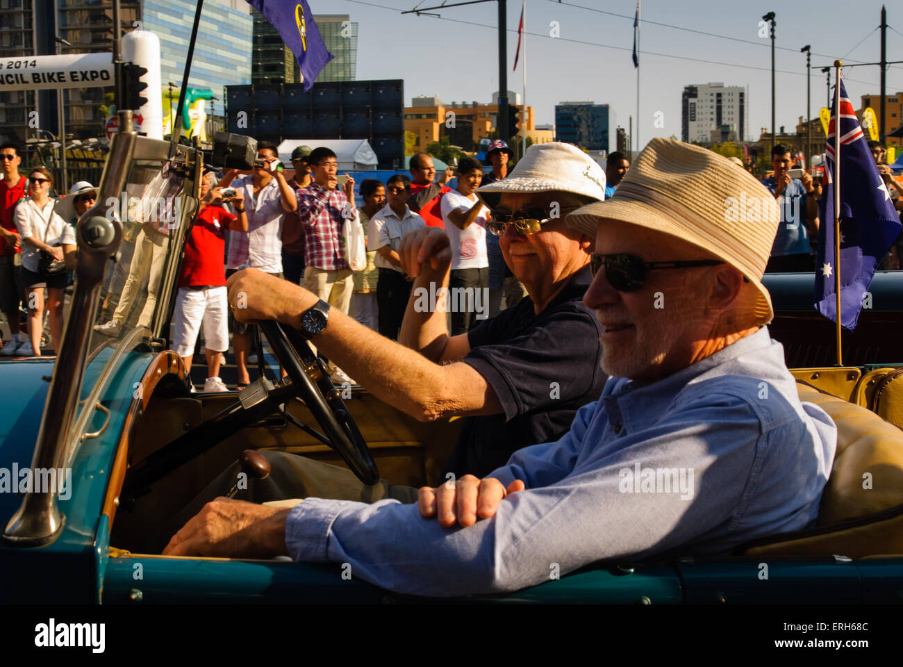 Australia Day City Adelaide Parade High Resolution Stock Photography ...