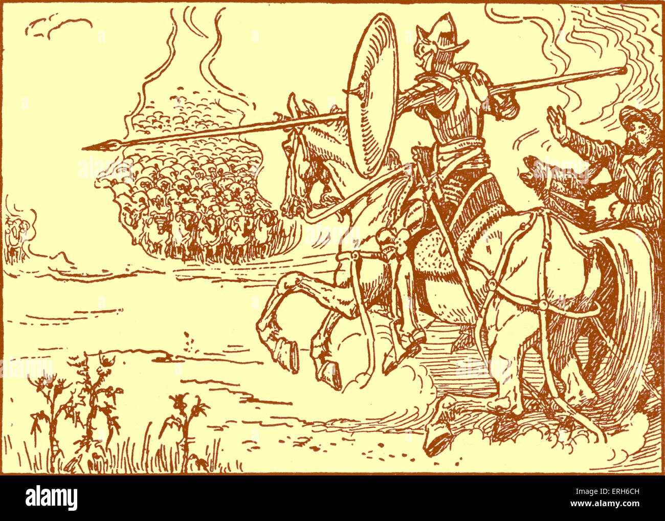 Don Quixote of the Mancha, retold by Judge Parry and illustrated by ...