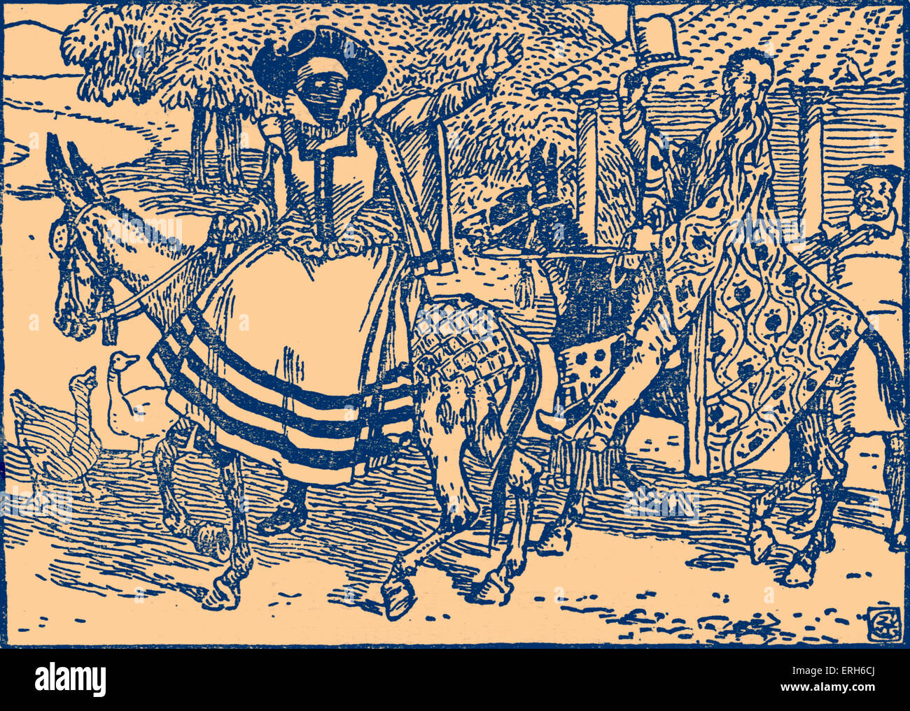 Don Quixote of the Mancha, retold by Judge Parry and illustrated by ...