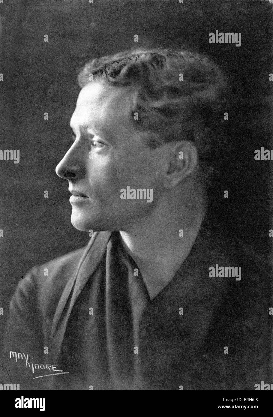 Leon Gellert - portrait. Australian World War I poet, 17 May 1892 – 22 ...