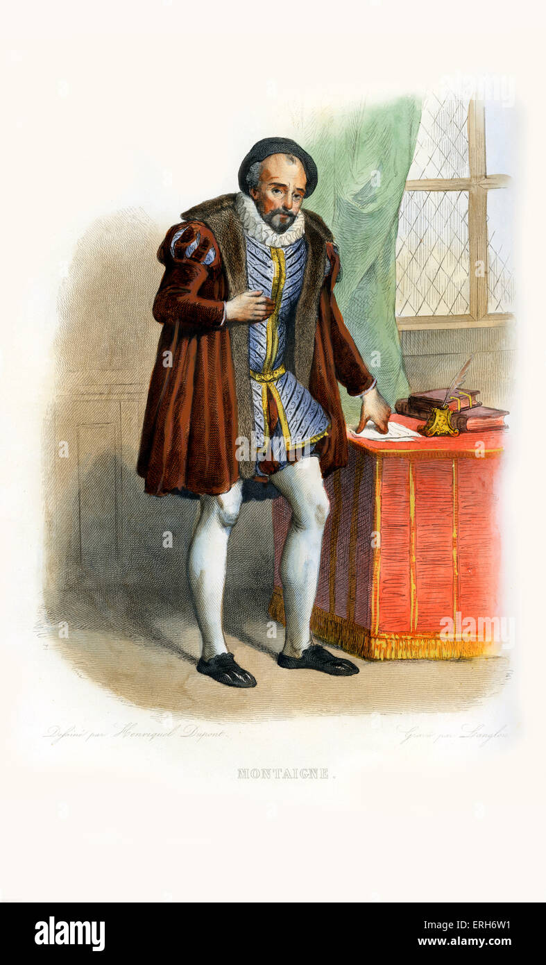 Michel de montaigne hi-res stock photography and images - Alamy