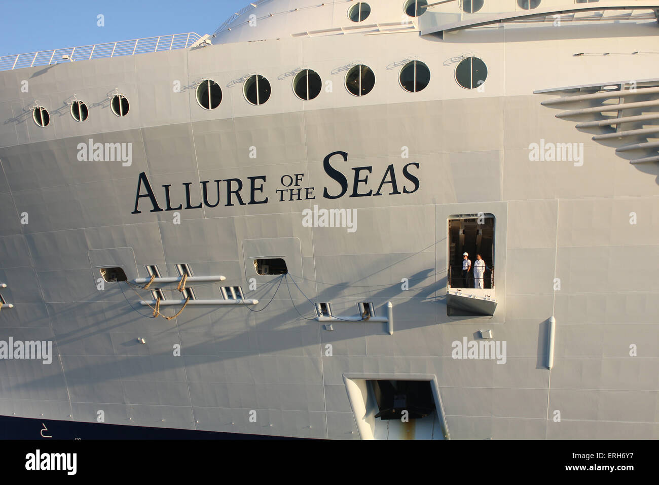 Mega Cruise ship “ALLURE OF THE SEAS” (360 mtrs long, launched 2010 ...