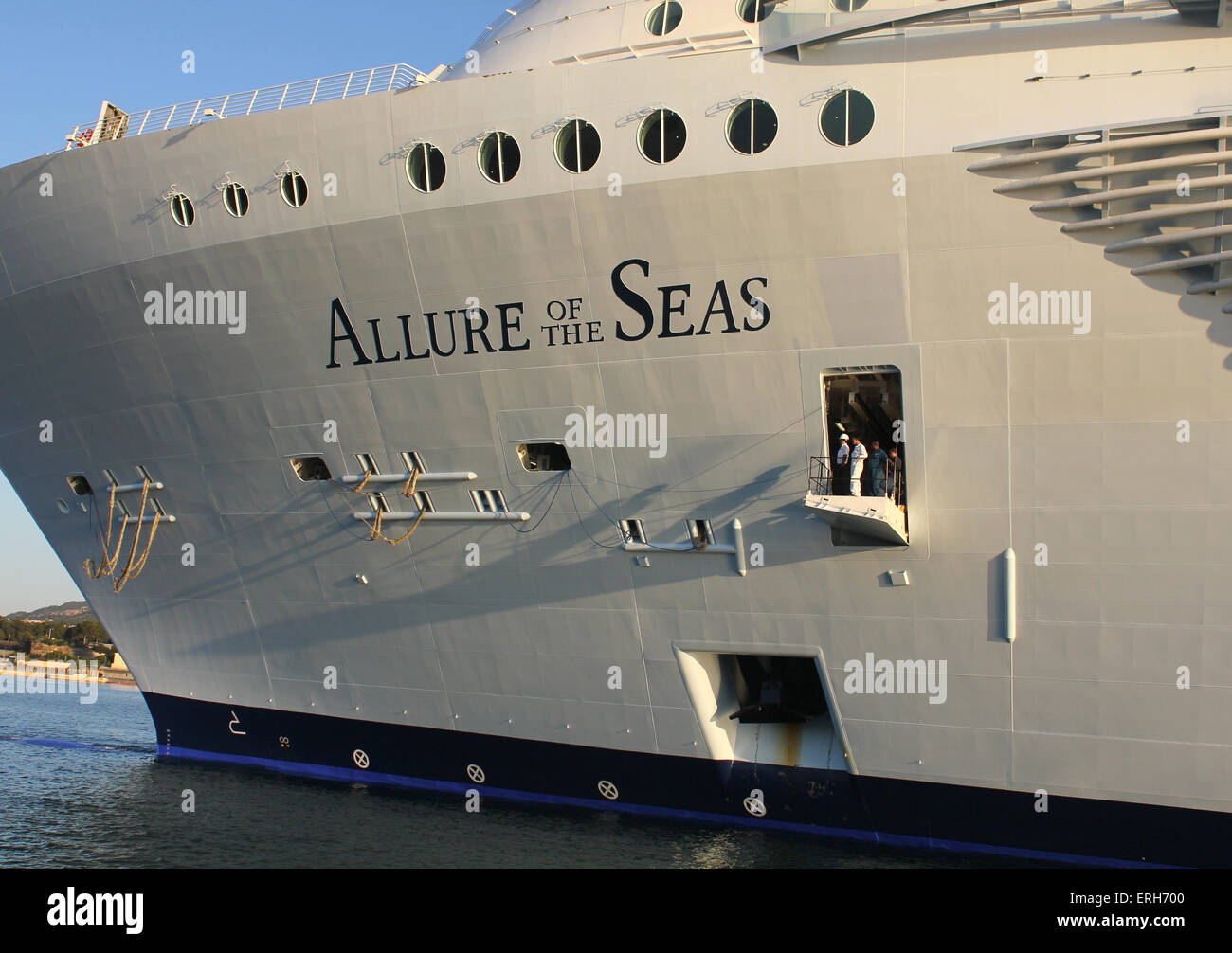 Mega Cruise ship “ALLURE OF THE SEAS” (360 mtrs long, launched 2010 ...