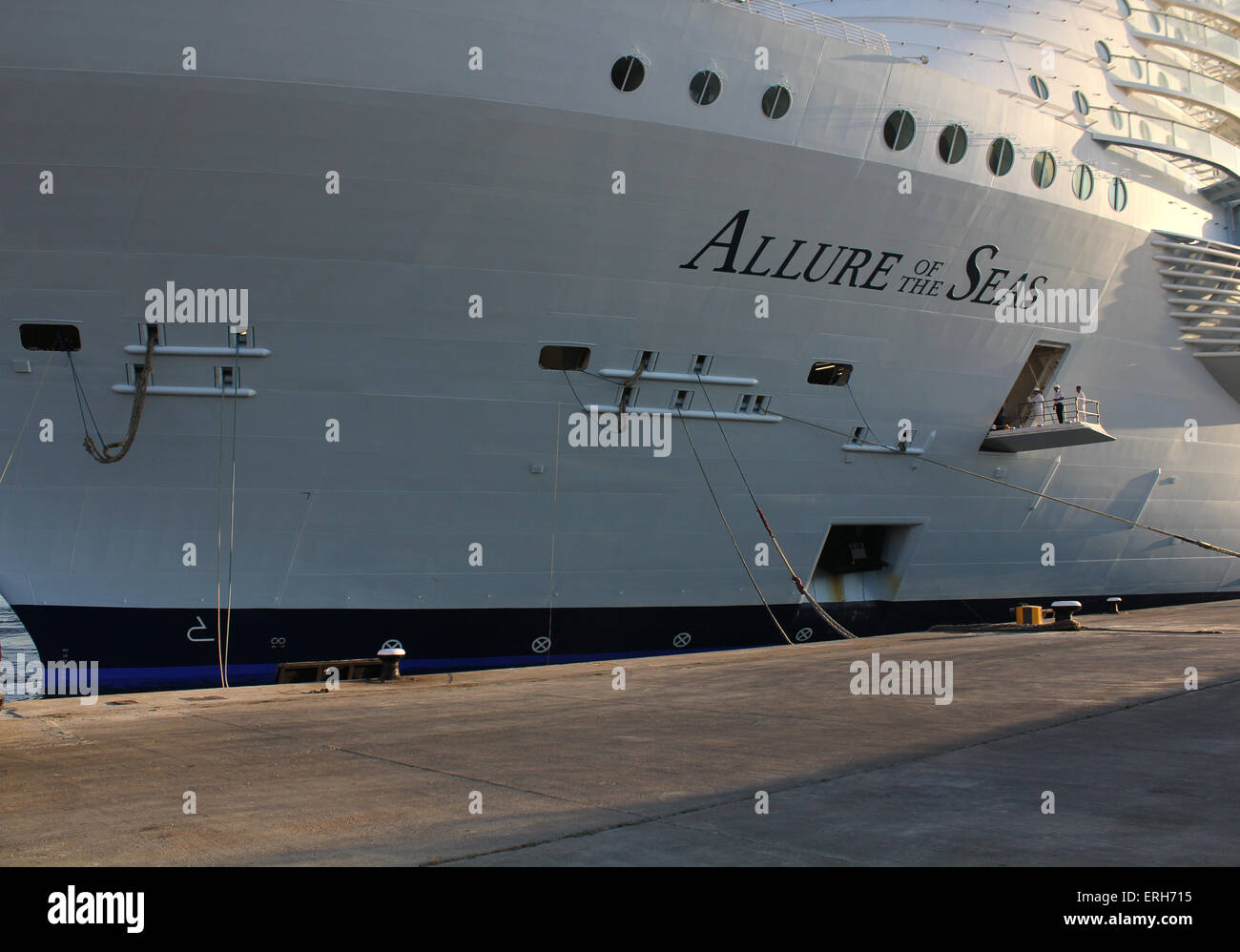 Mega Cruise ship “ALLURE OF THE SEAS” (360 mtrs long, launched 2010 ...