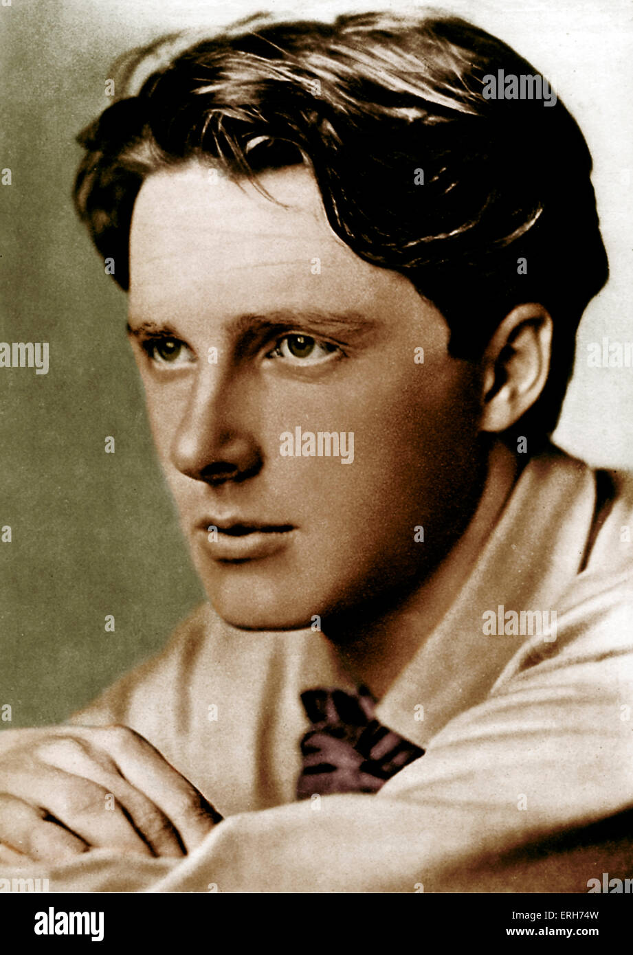 Rupert Brooke, c. 1917. Rupert Chawner Brooke (middle name sometimes ...