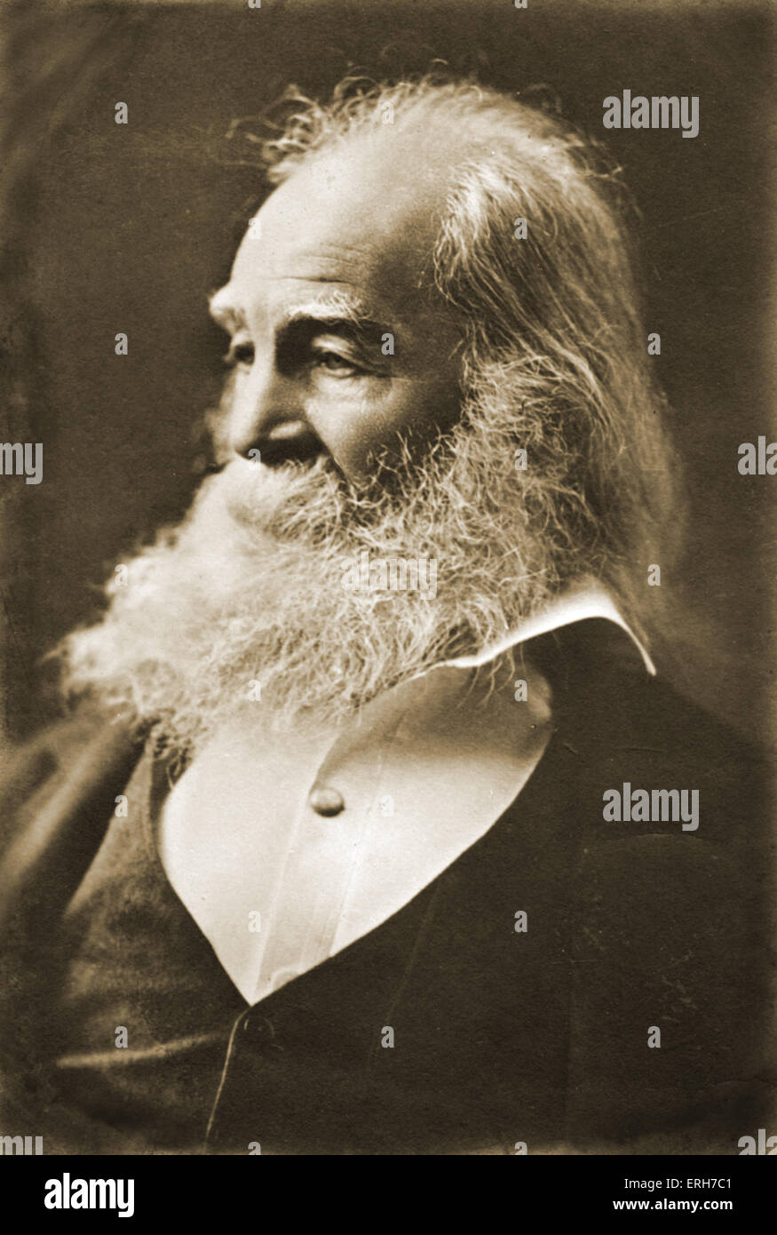 WHITMAN, Walt American Poet Stock Photo - Alamy