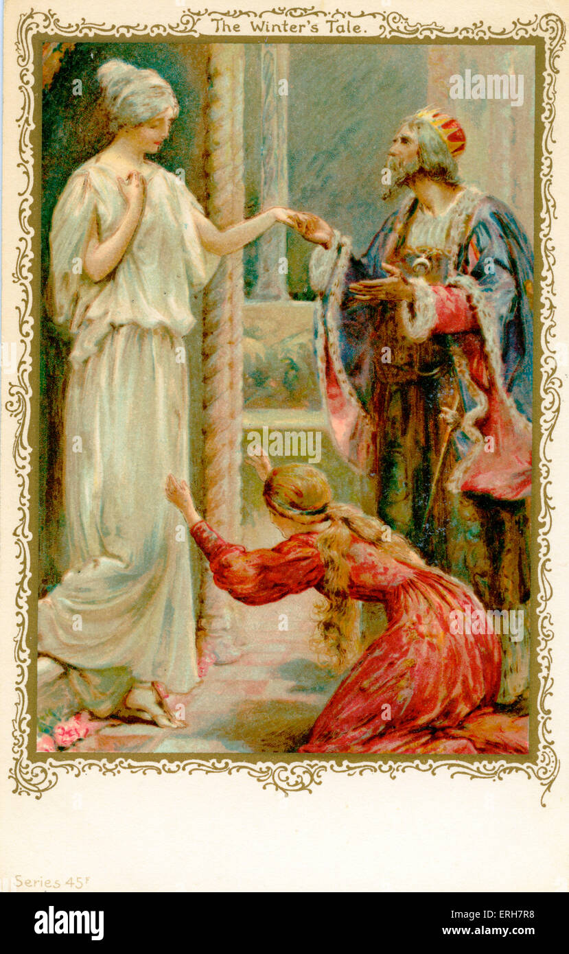 William Shakespeare - the Winter's Tale. English Elizabethan playwright ...