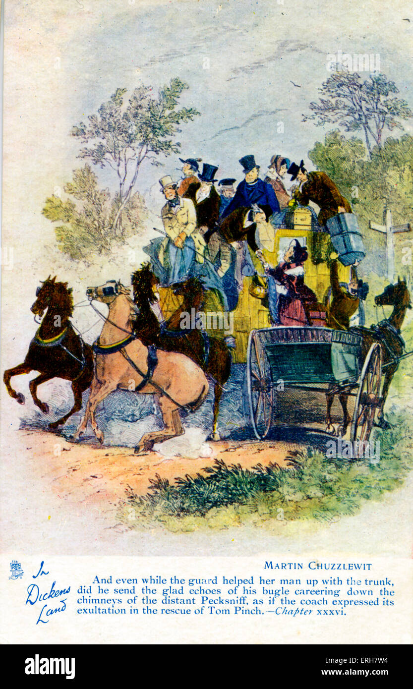 Martin Chuzzlewit by Charles Dickens. Chapter 36: 'And even while the ...