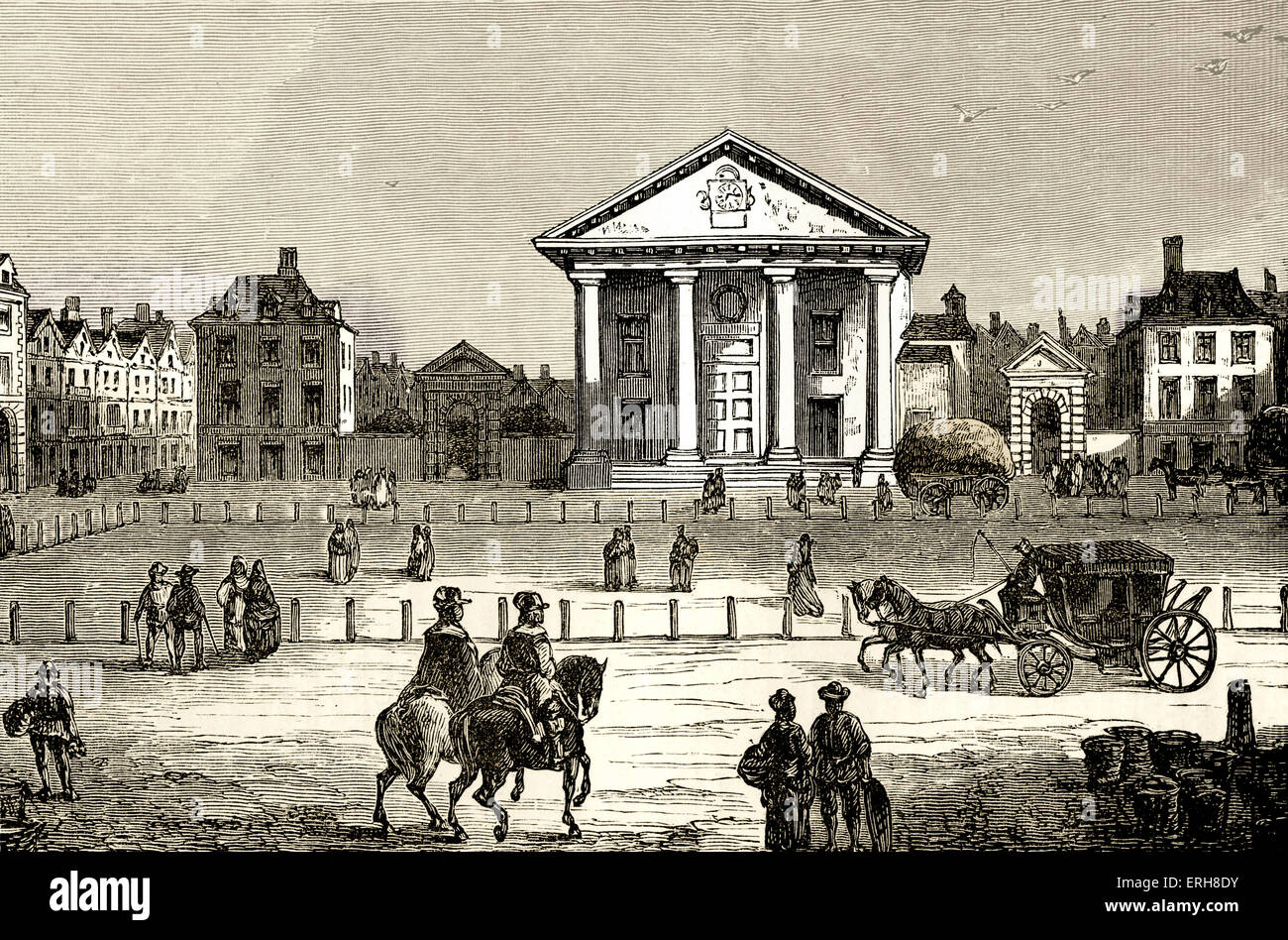 17th century london street hi-res stock photography and images - Alamy