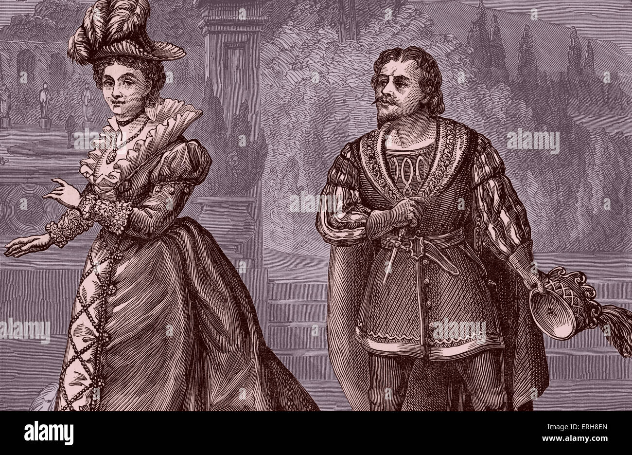 William Shakespeare 'Much Ado about Nothing' 19th century production1 ...