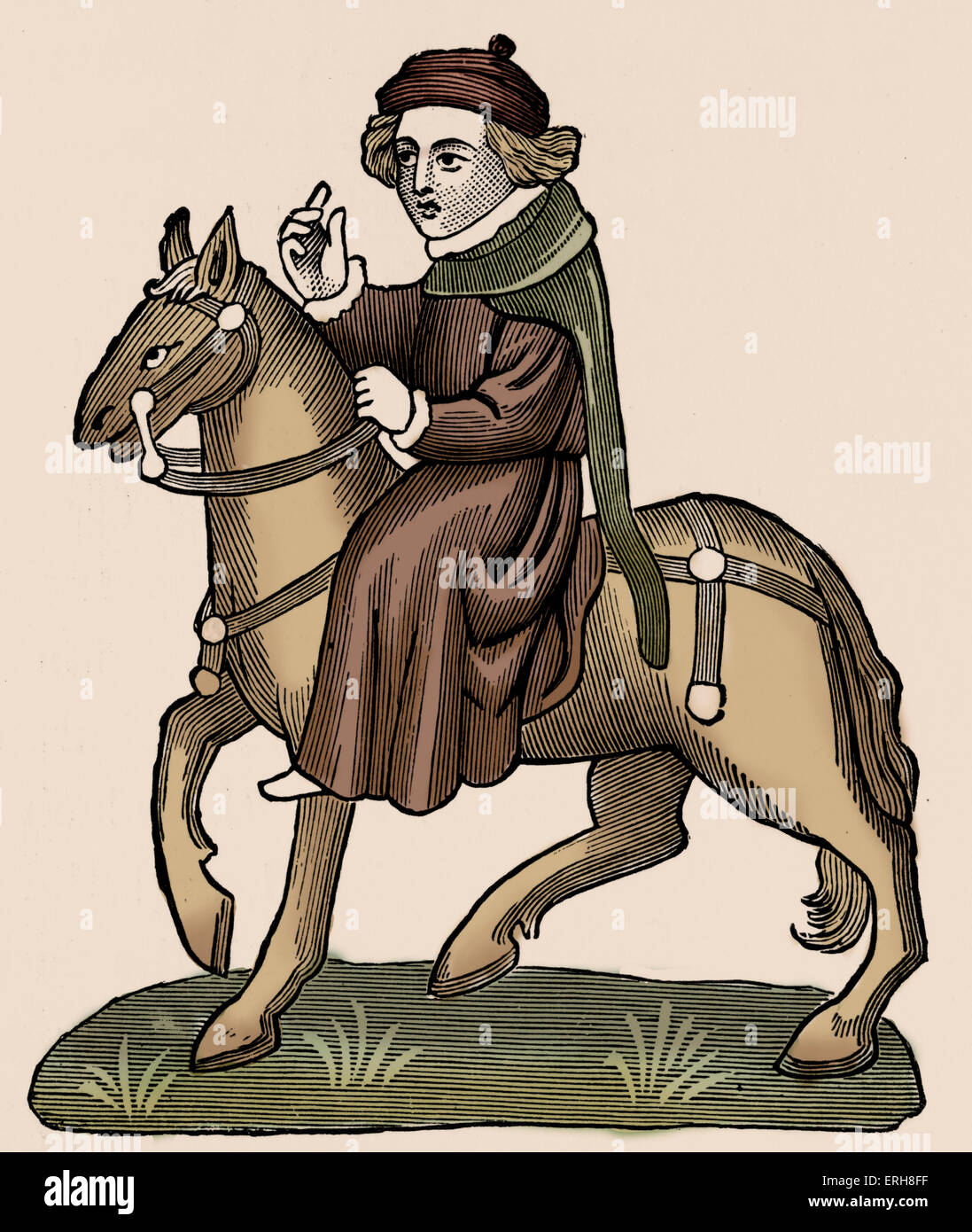 Geoffrey chaucer c 1343 to 1400 hi-res stock photography and images - Alamy
