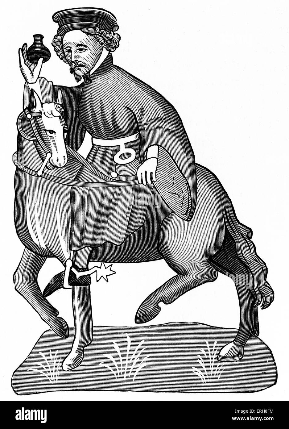 Geoffrey chaucer canterbury tales hi-res stock photography and images ...