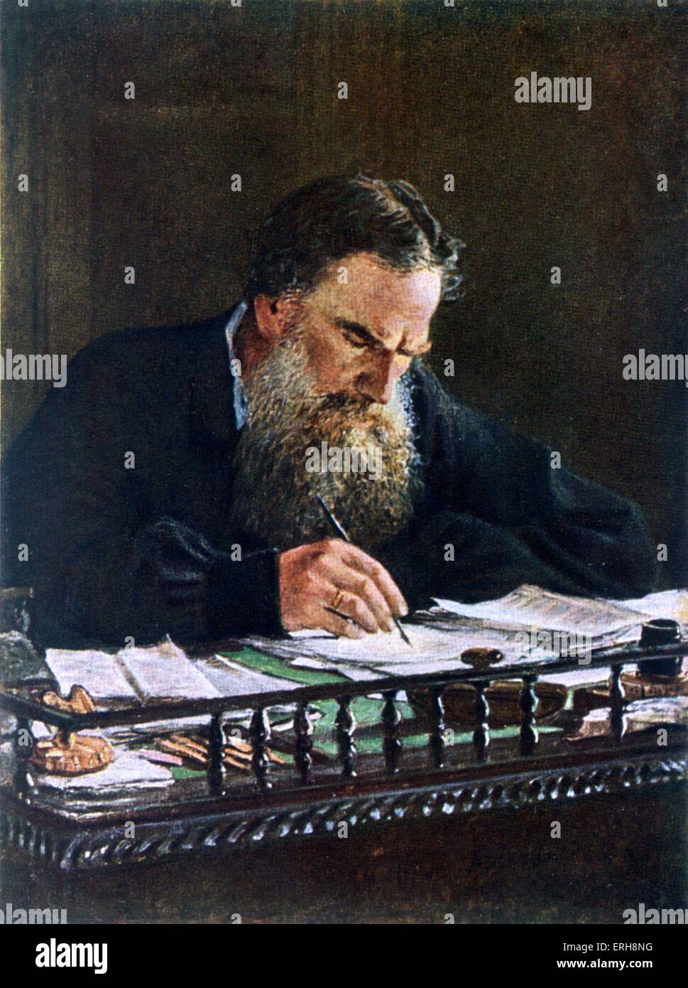 Tolstoy hi-res stock photography and images - Alamy