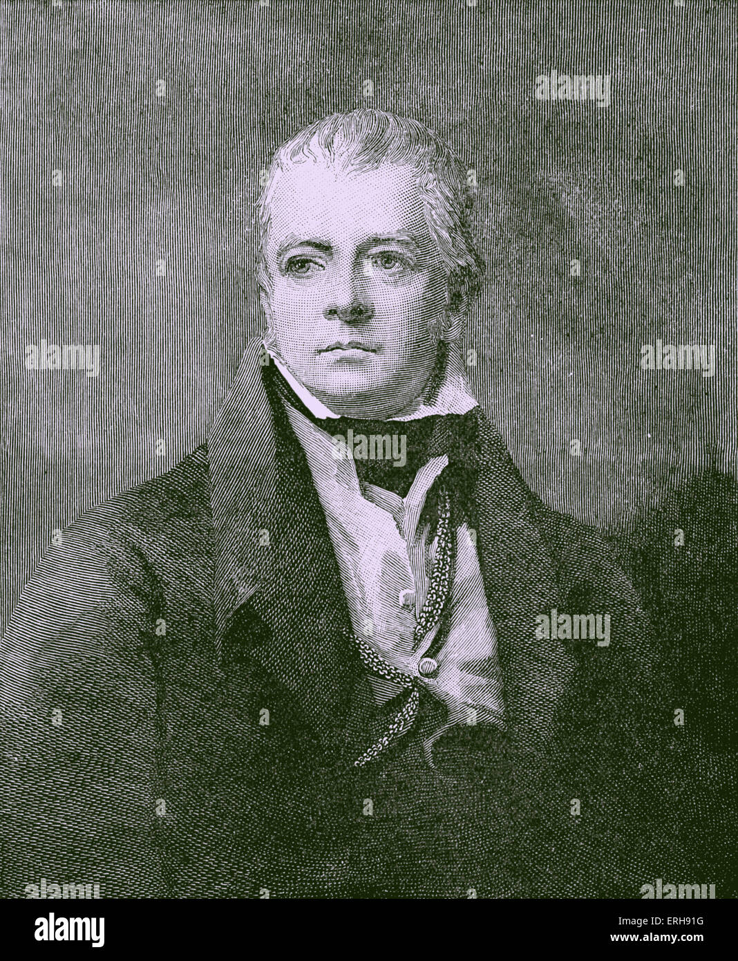 Sir walter scott portrait hi-res stock photography and images - Alamy