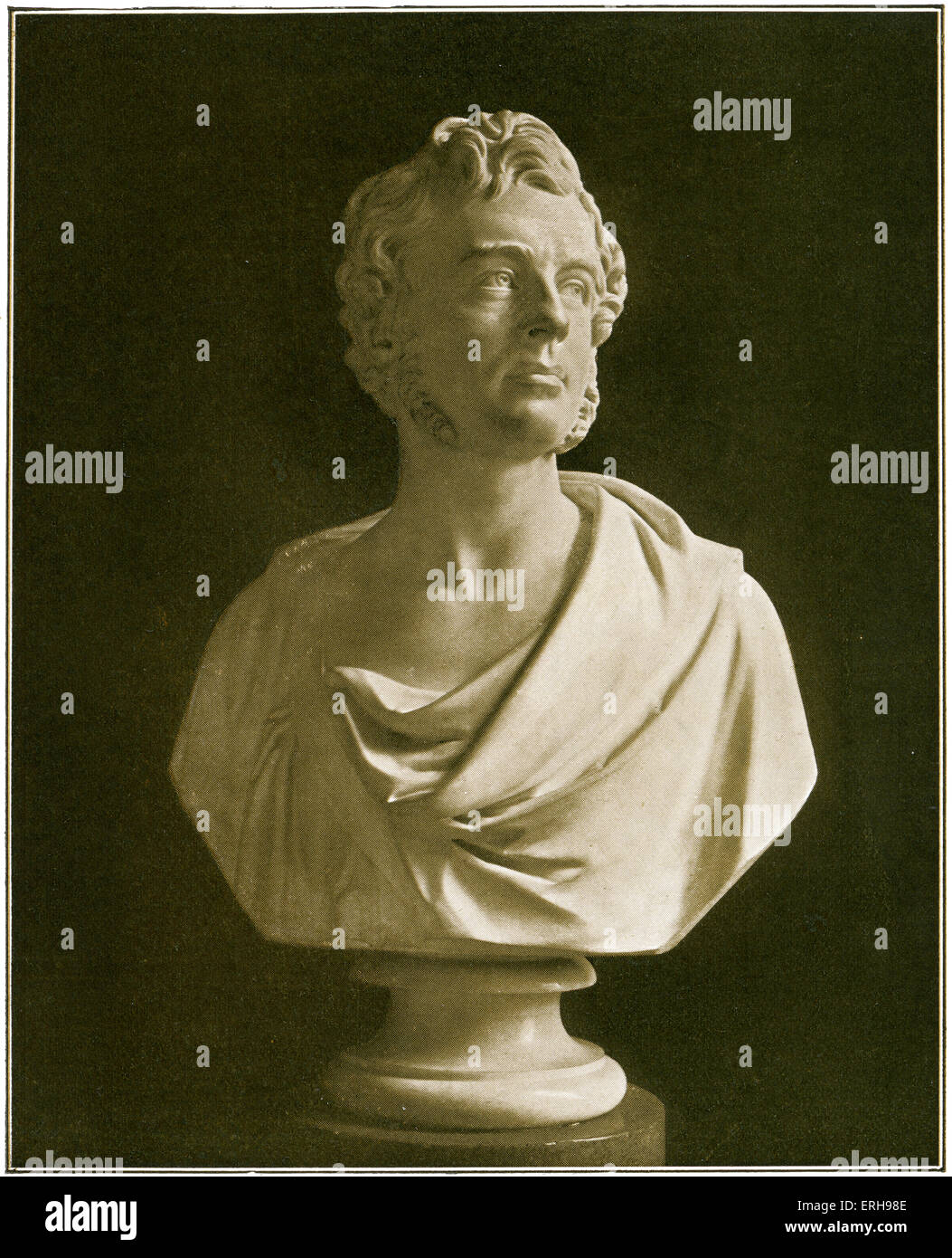 Samuel Lover - bust of Anglo-Irish songwriter, novelis and painter, 24 ...