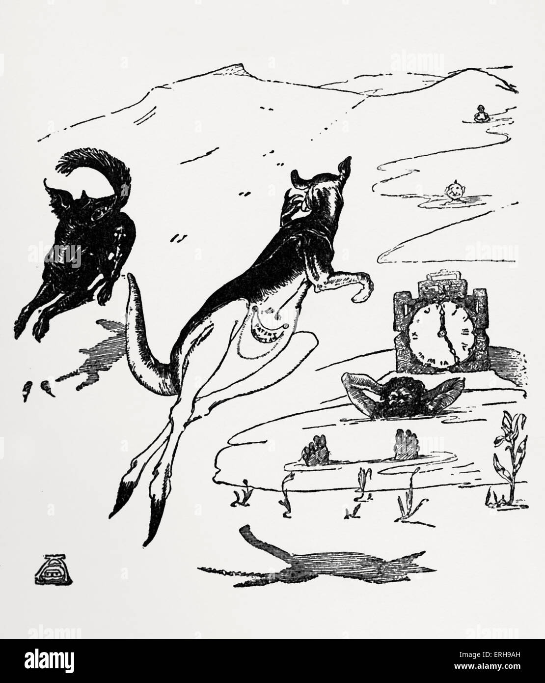 Just So Stories by Rudyard Kipling. Old Man Kangaroo at five in the ...
