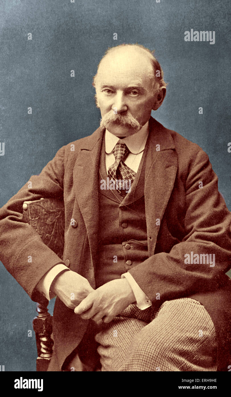 Thomas Hardy - portrait of the English novelist and poet. 2 June 1840 ...