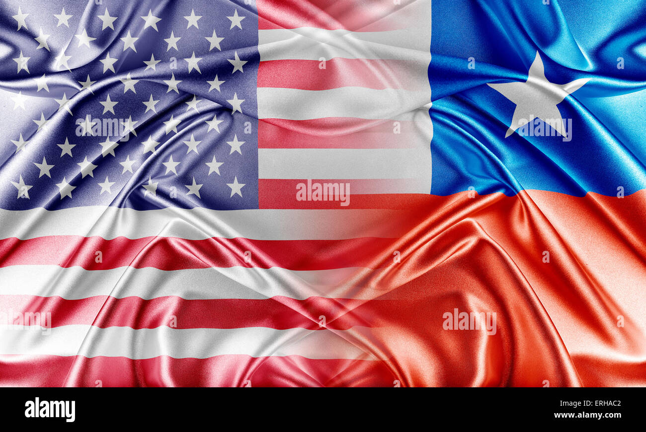 USA and Chile Stock Photo - Alamy